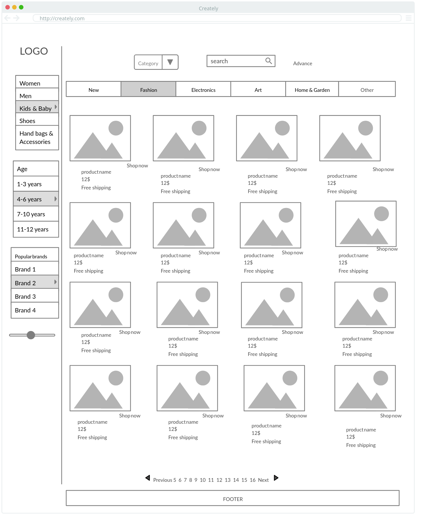 To Do Application Wireframe Template | Creately